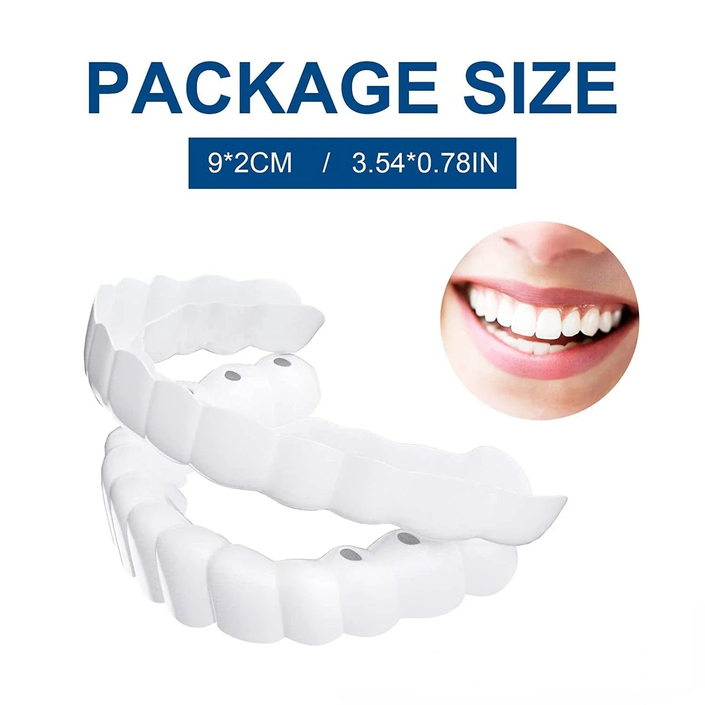 Instant Smile Cosmetic Teeth Set - Top & Bottom Veneer Look – Nzmartys